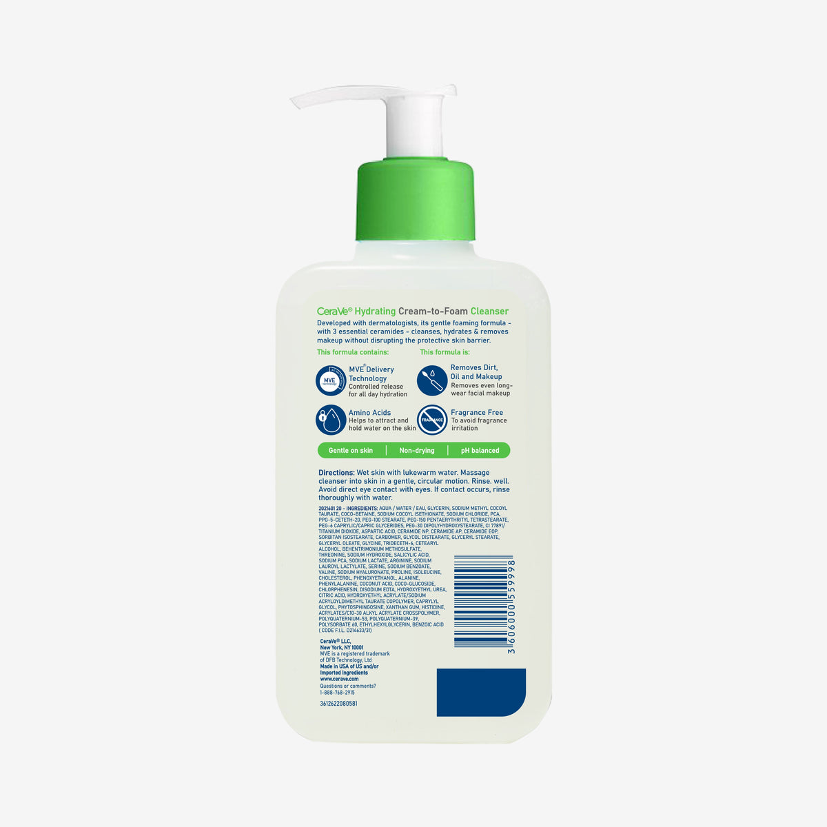 Cerave Hydrating Cream To Foam Cleanser Price In Pakistan Skin Mart